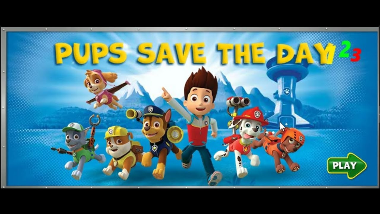 Paw patrol Paw pups save the day - YouTube