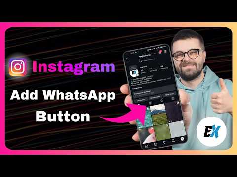 How to Add WhatsApp Button on Instagram - Add WhatsApp Chat Button on Instagram Profile