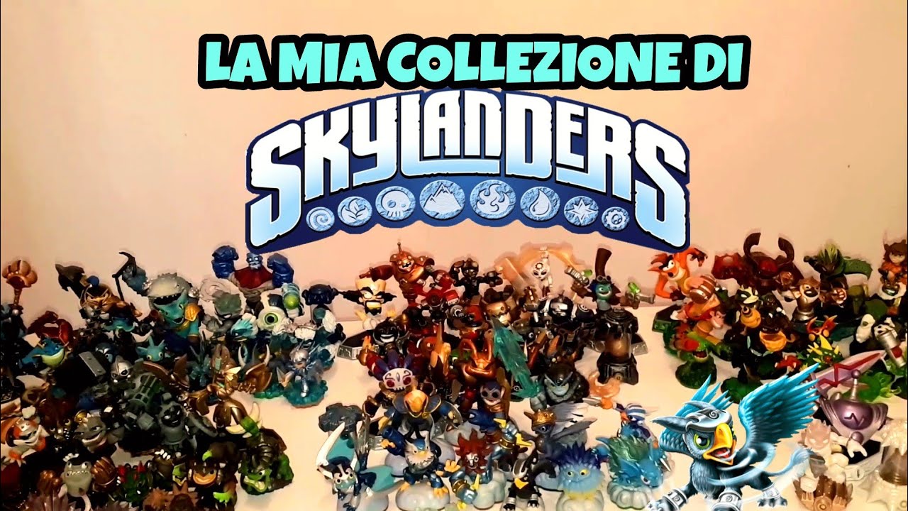 LA MIA COLLEZIONE DI SKYLANDERS NEL 2021 - YouTube