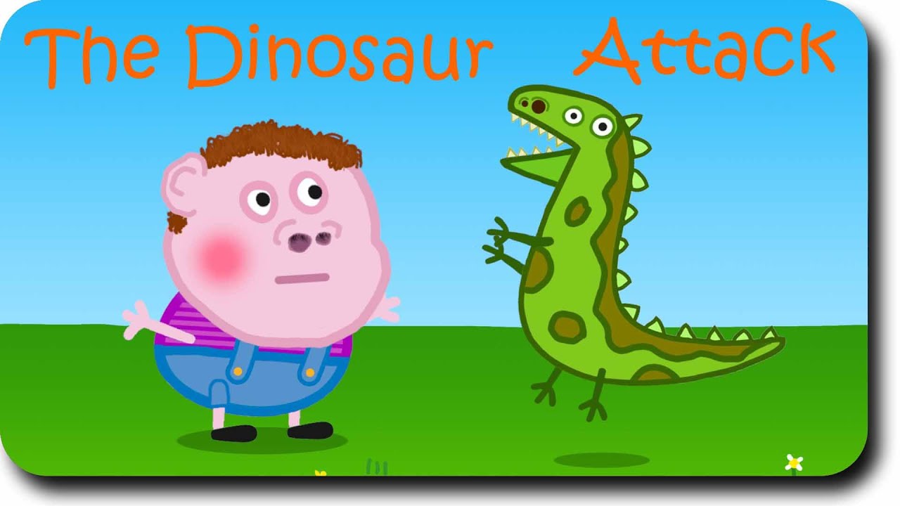 The Dinosaur Attack Cartoon (GORE ! ) | Динозавр Атака мультфильм ...