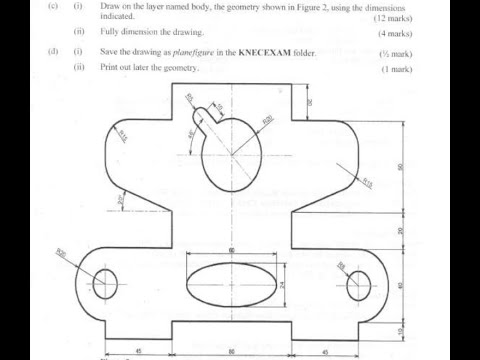 REVISION FOR KNEC AUTOCAD QUESTION July 2019 . CERTIFICATE IN ICT ...