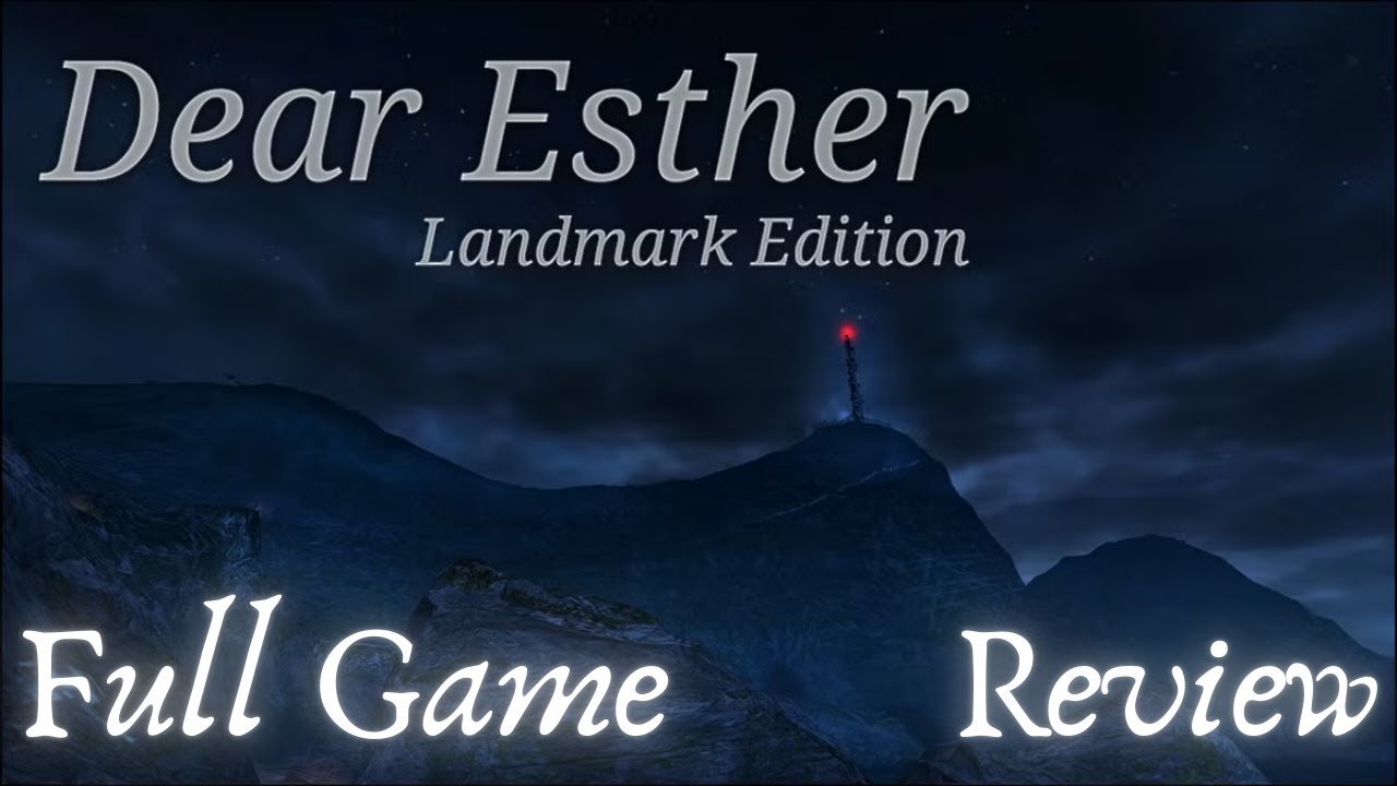 Dear Esther: Landmark Edition (Full Game & Review) - YouTube