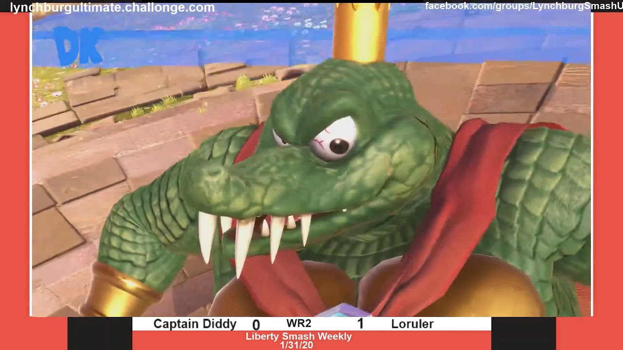 LSW - Captain Diddy (King K. Rool) vs. Loruler (Link) - WR2 - Ult ...