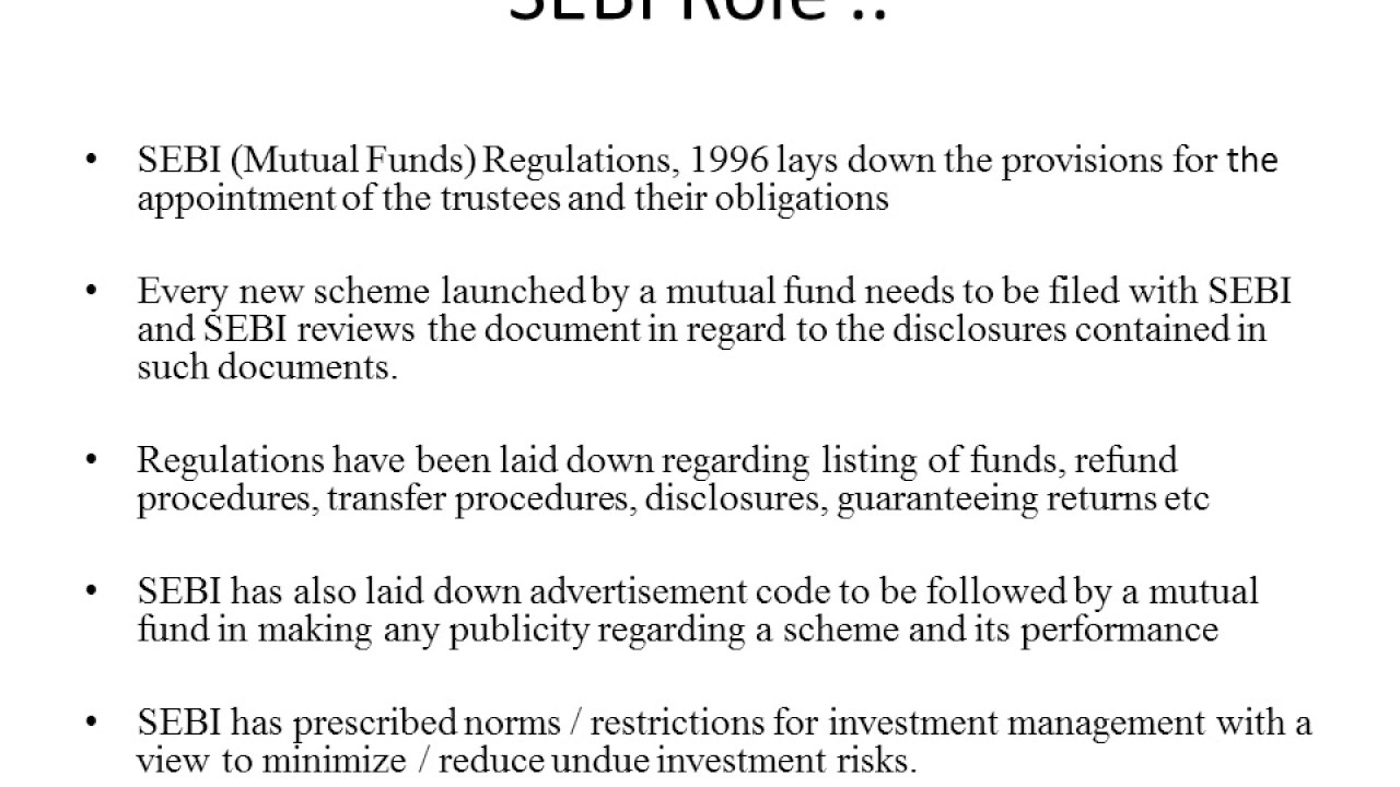 Stock Market & SEBI - YouTube