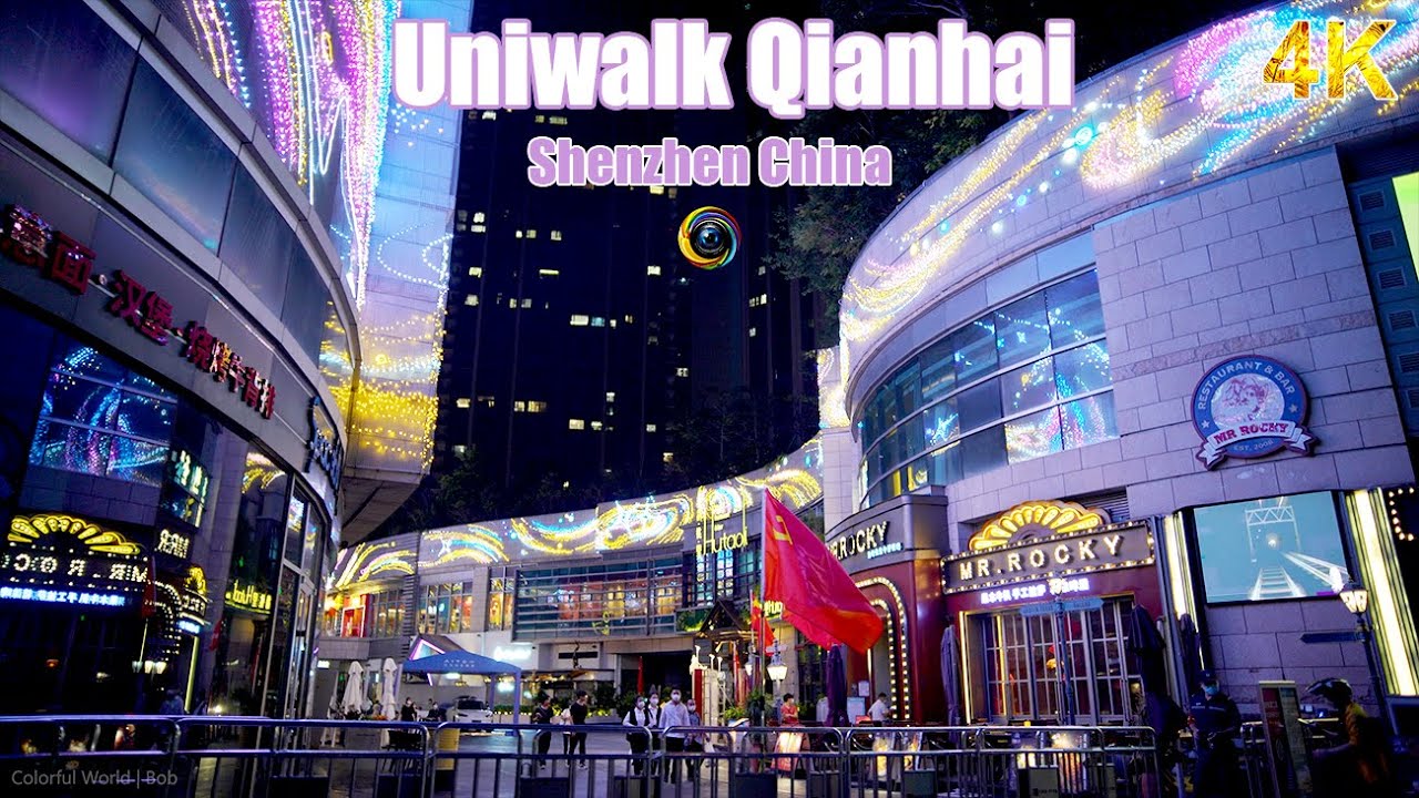 Walking around Shenzhen Uniwalk Qianhai | Shenzhen 4K | China【4K HD ...