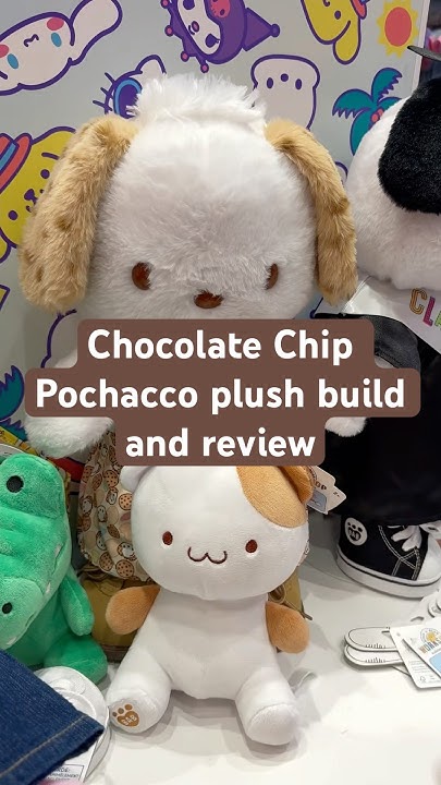 Building Chocolate Chip Pochacco at Build-A-Bear x Hello Kitty #buildabear #sanrio #plush # ...