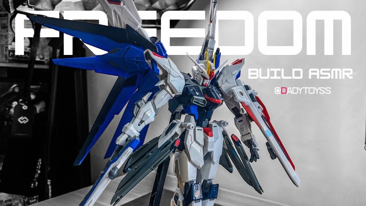 FREEDOM GUNDAM | ASMR BUILD | MG 1:100 | MODELKIT | REVIEW | BOOTLEG ...