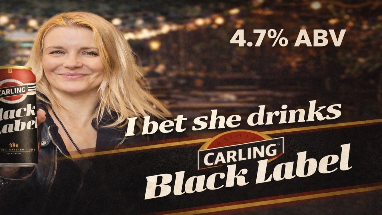 Carling Black Label 4.7% ABV Rebrand Guess who's back ? 90p Can - YouTube
