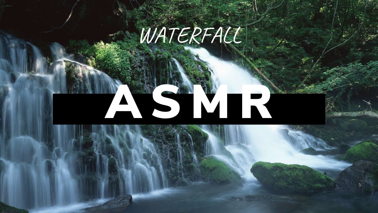 30 MINUTES of Waterfall sounds for SLEEPING and RELAXING | ASMR sounds ...
