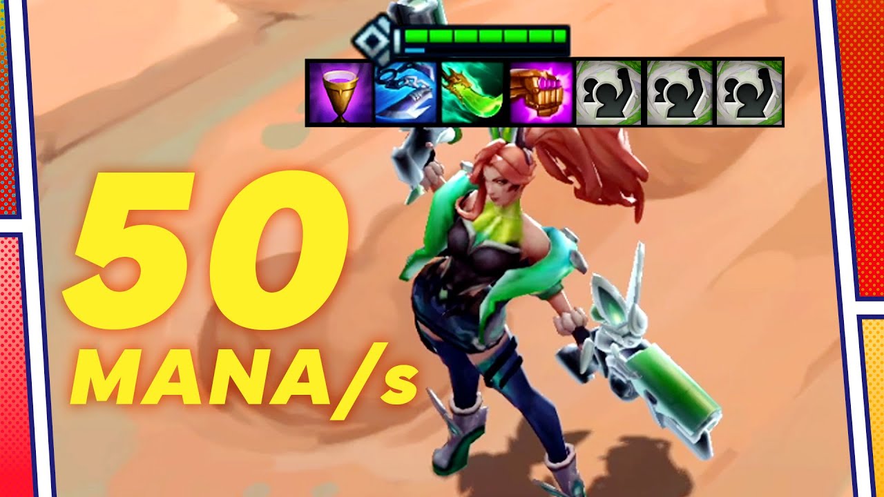 3 Civilian + Shojin Miss Fortue! 50 Mana per second! TFT Set 8 Fortune ...