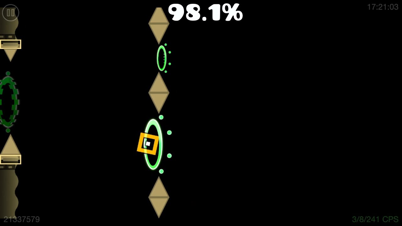 Geometry Dash: Gold Temple (new hardest..?) - YouTube