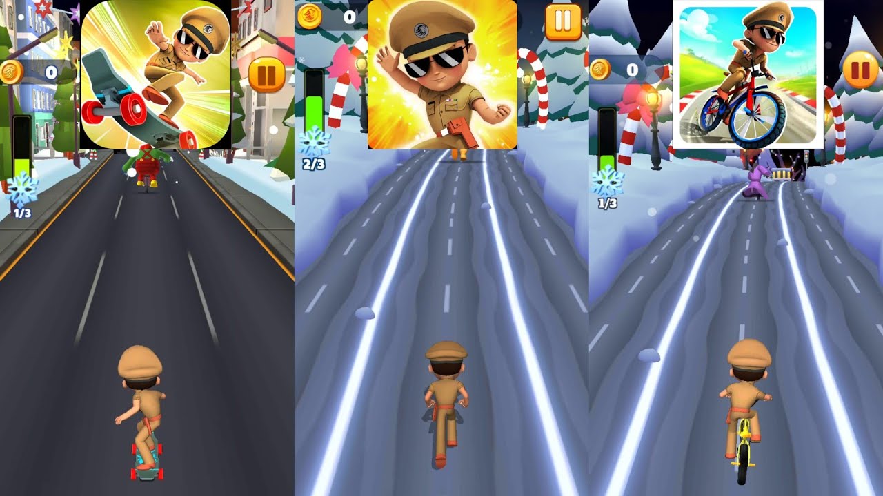 Little Singham Super Skater 🆚 Little Singham 🆚 Little Singham Cycle ...