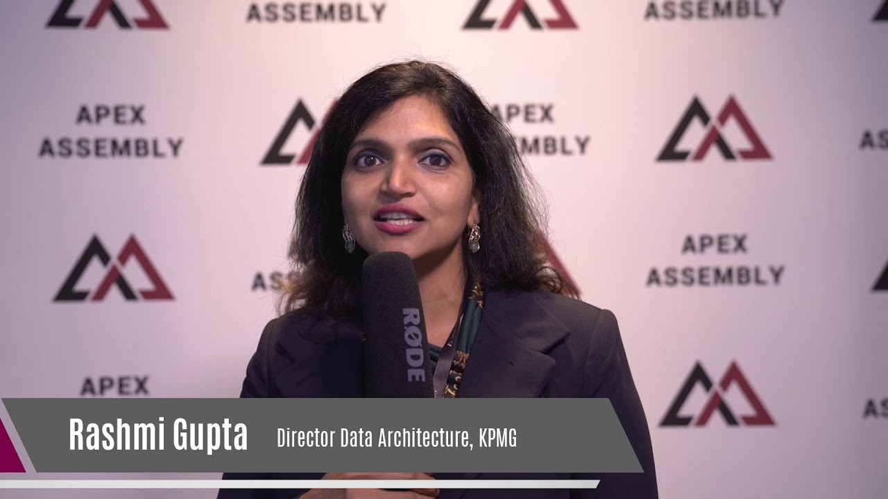 Rashmi Gupta, Director Data Architecture, KPMG - YouTube