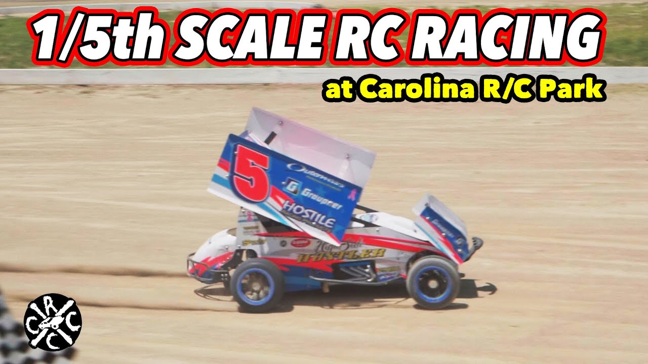 Great 1/5th Scale RC Track - Carolina RC Park!!! - YouTube