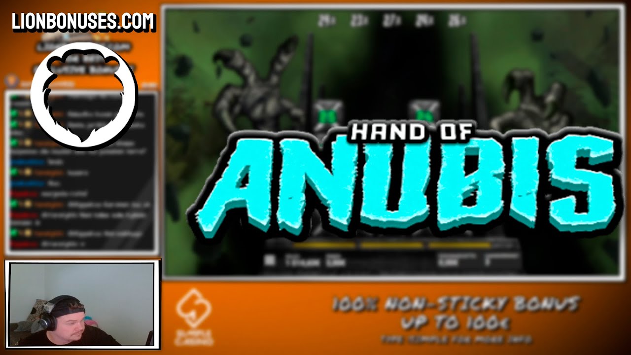 HAND OF ANUBIS ★ NANUBIS ★ VIHISLOTS TWITCH STREAM - YouTube