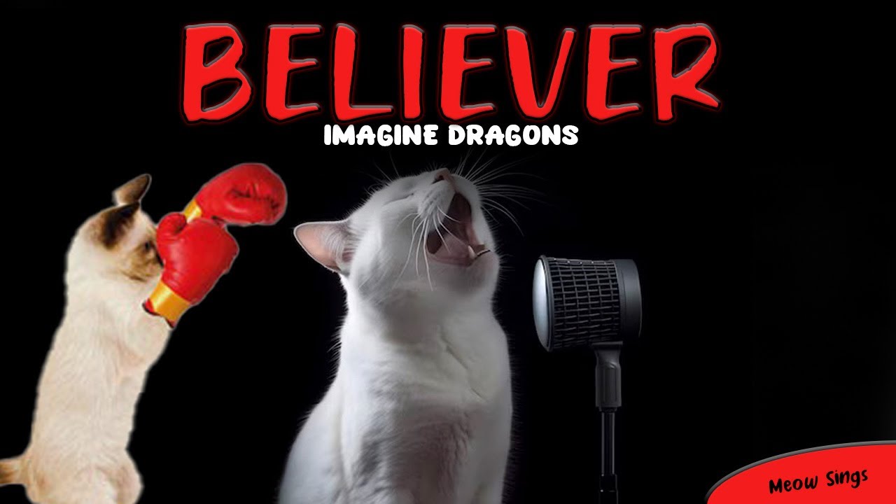 What if Cat sing BELIEVER | Imagine Dragons - YouTube