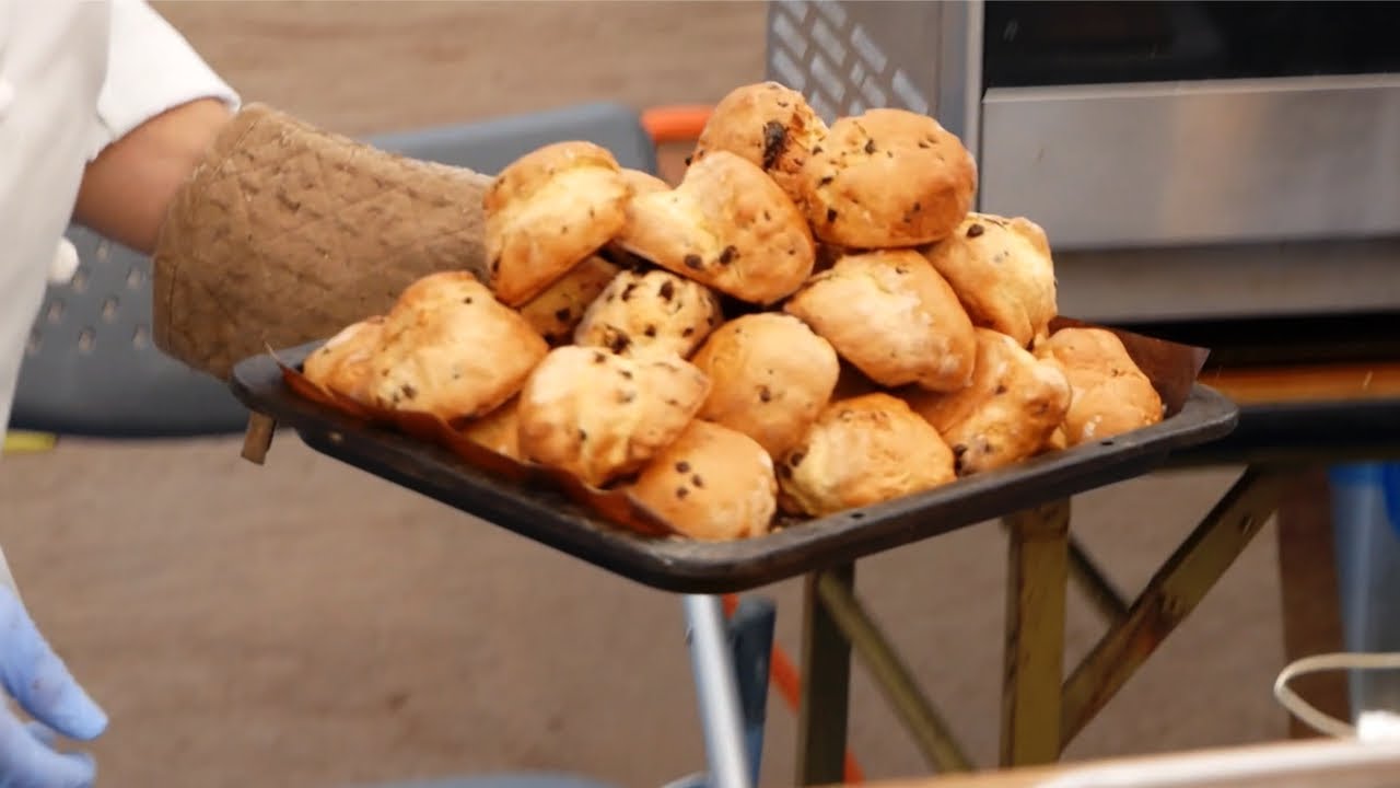 Street food scones - Japanese - YouTube
