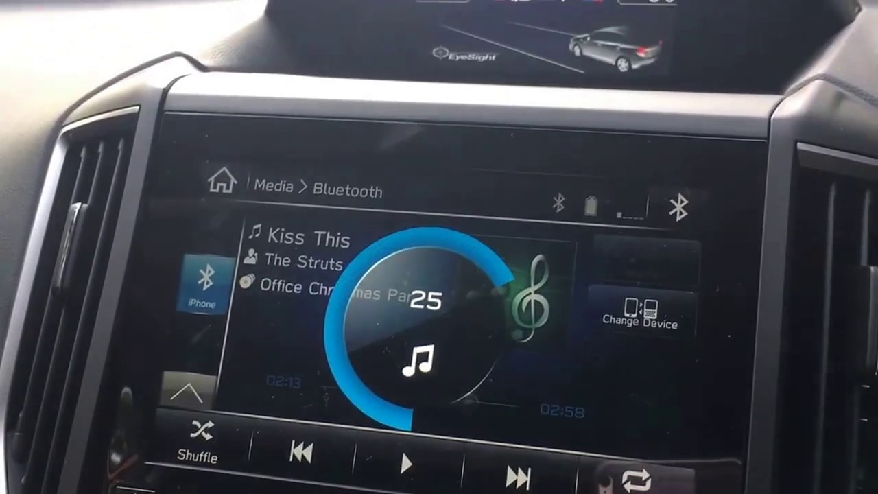 New Subaru XV Display Screens - YouTube