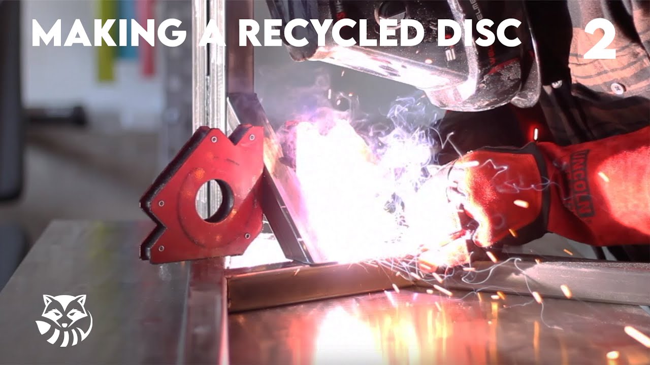 How Do You Make A Disc? | Making a Recycled Disc Ep. 2 - YouTube