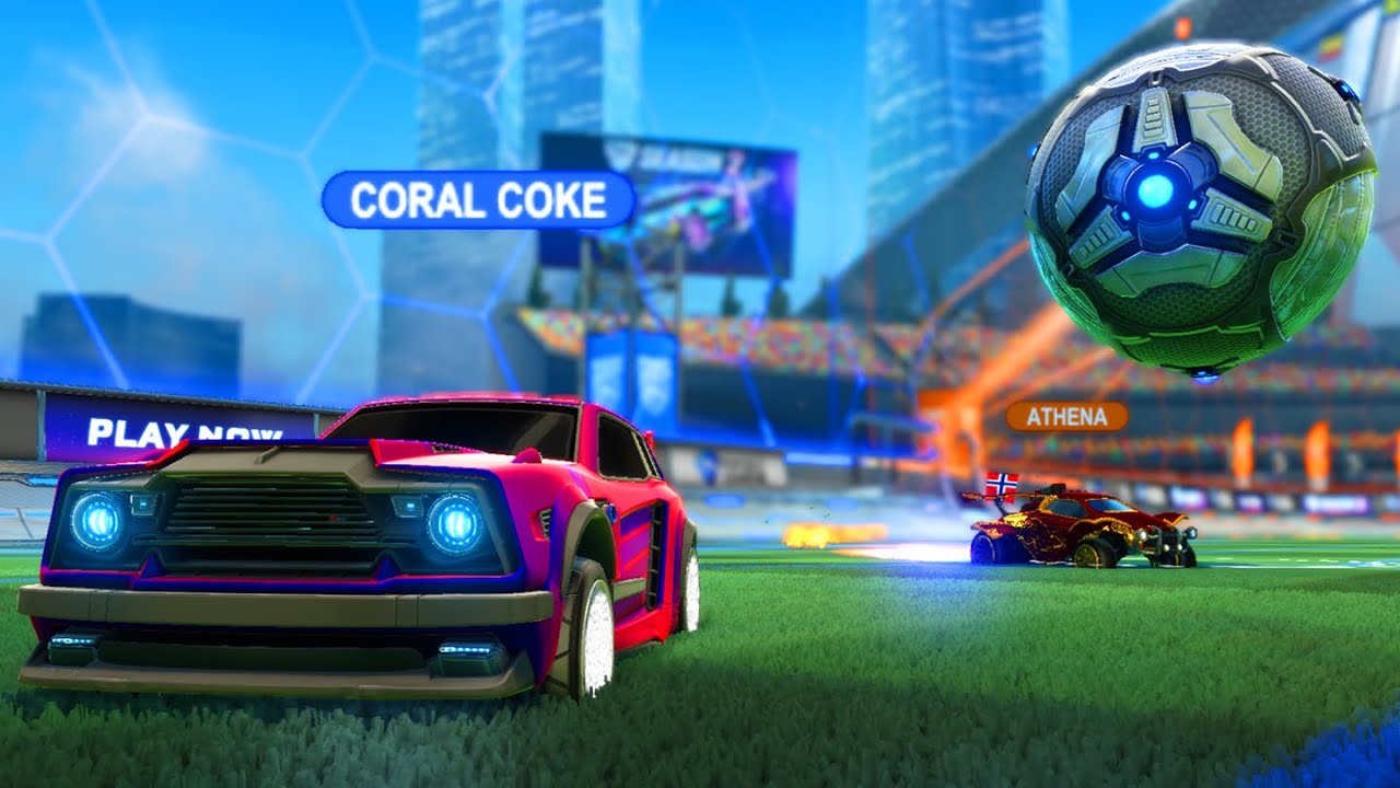 My 1v1 Against Athena In Rocket League (Master Of The Athena Flick ...