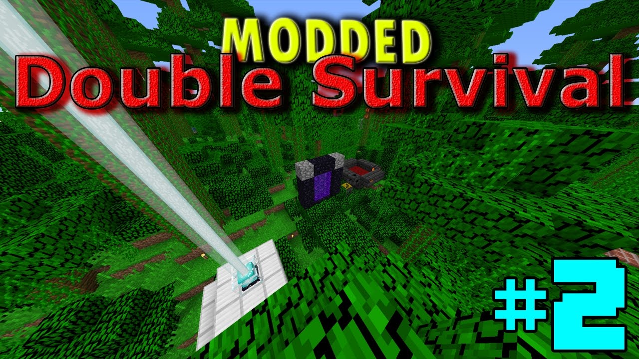 Modded Double Survival #2 | טינקרס קונסטרקט - YouTube