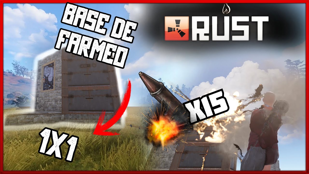 🔴COMO HACER BASE DE FARMEO 1x1🔴 Rust para TIESOS - YouTube
