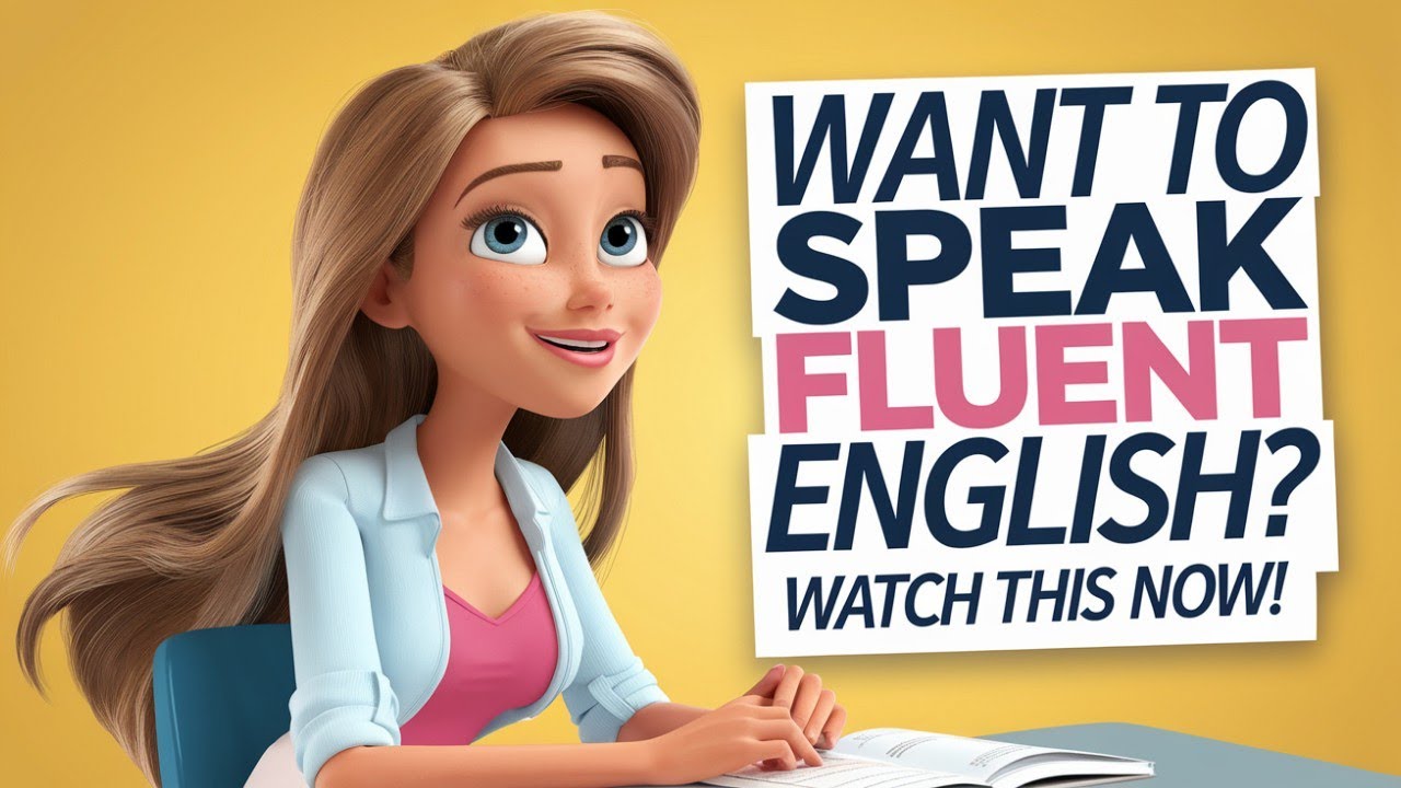 Want to Speak FLUENT English? Watch This Now! - YouTube