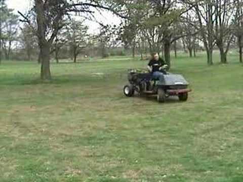 Turbine powered golf cart - YouTube