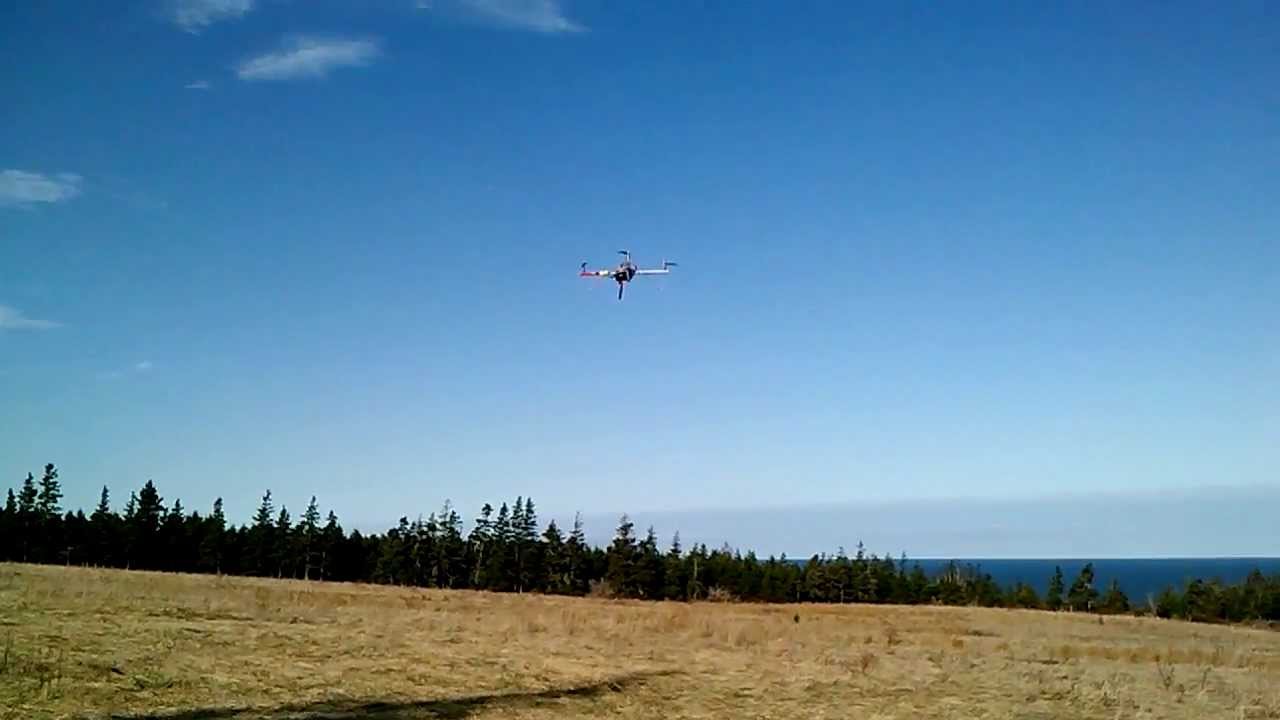 Custom built quadcopter - video compilation (learning to fly) - YouTube