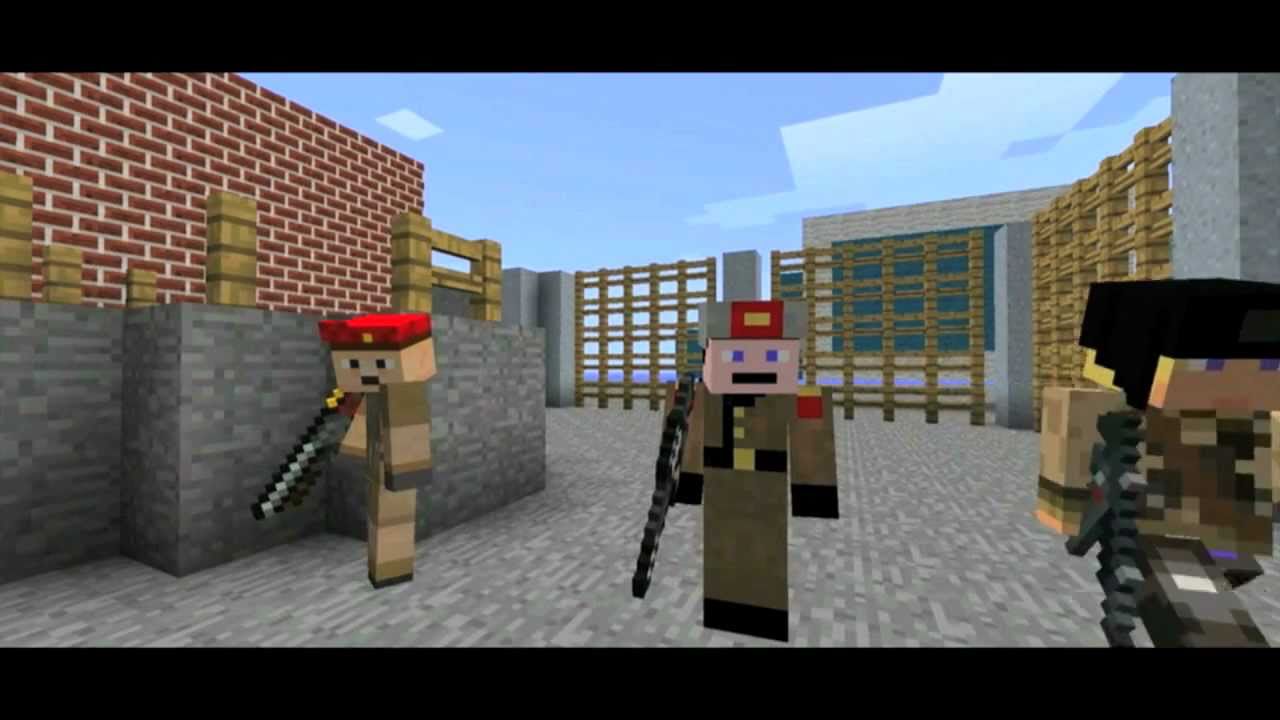 Minecraft: Short Action Scene (Freddiew in Minecraft!) - YouTube