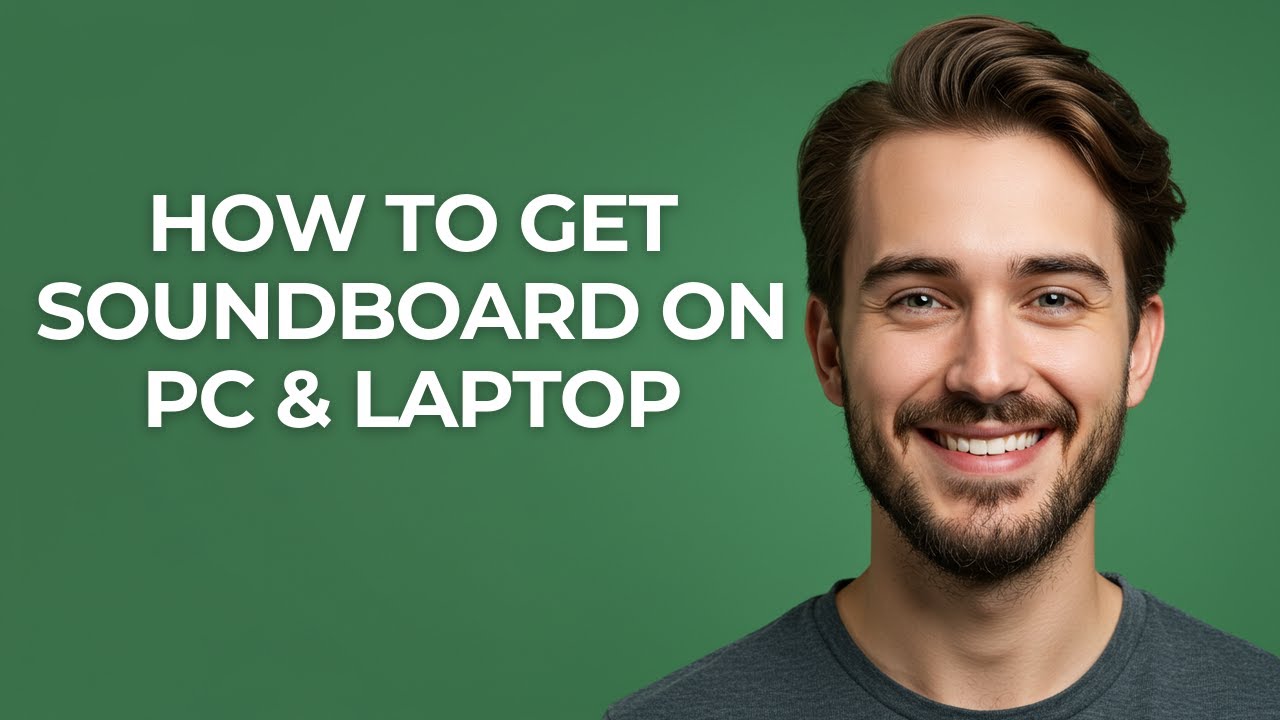 How To Get Soundboard On PC & Laptop - GUIDE! - YouTube