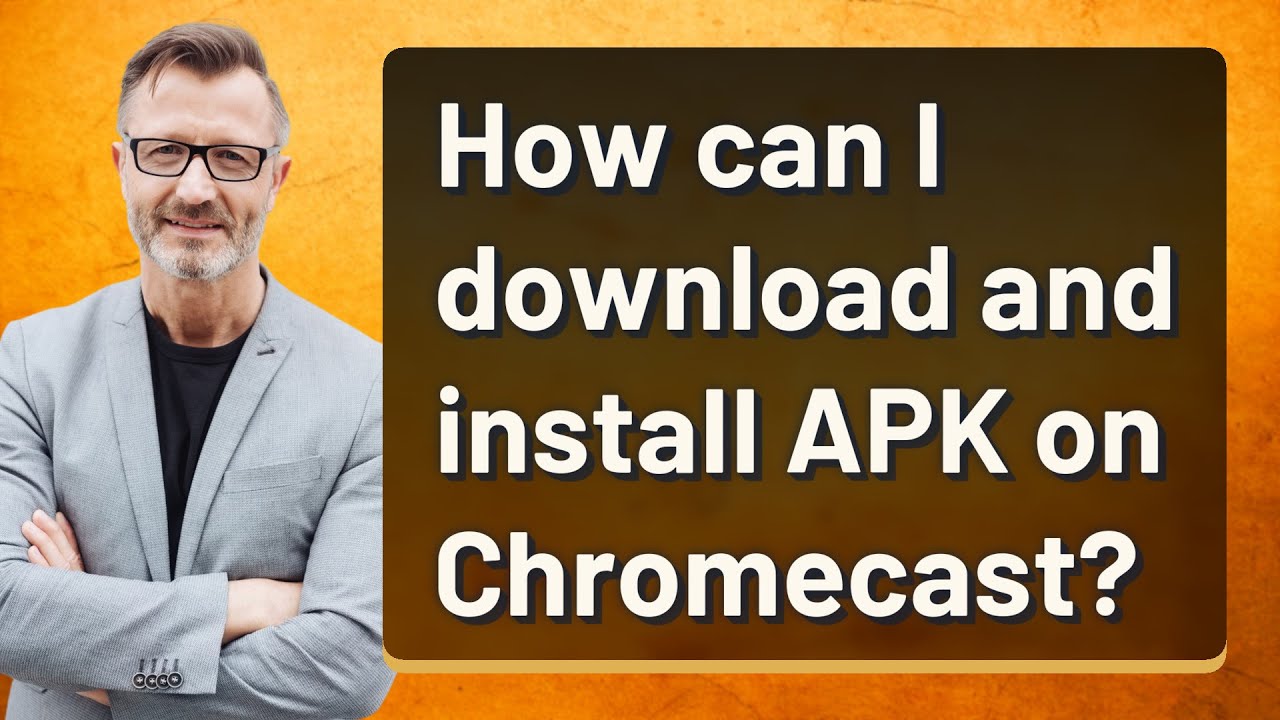 How can I download and install APK on Chromecast? - YouTube