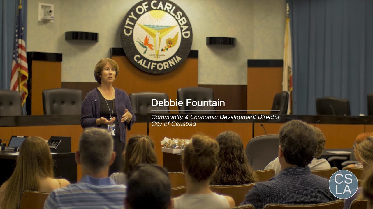 Debbie Fountain at Spring 2019 CSLA Graduation Night - YouTube
