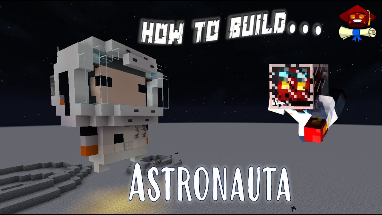 Astronauta - Minecraft Build - Decoración - YouTube