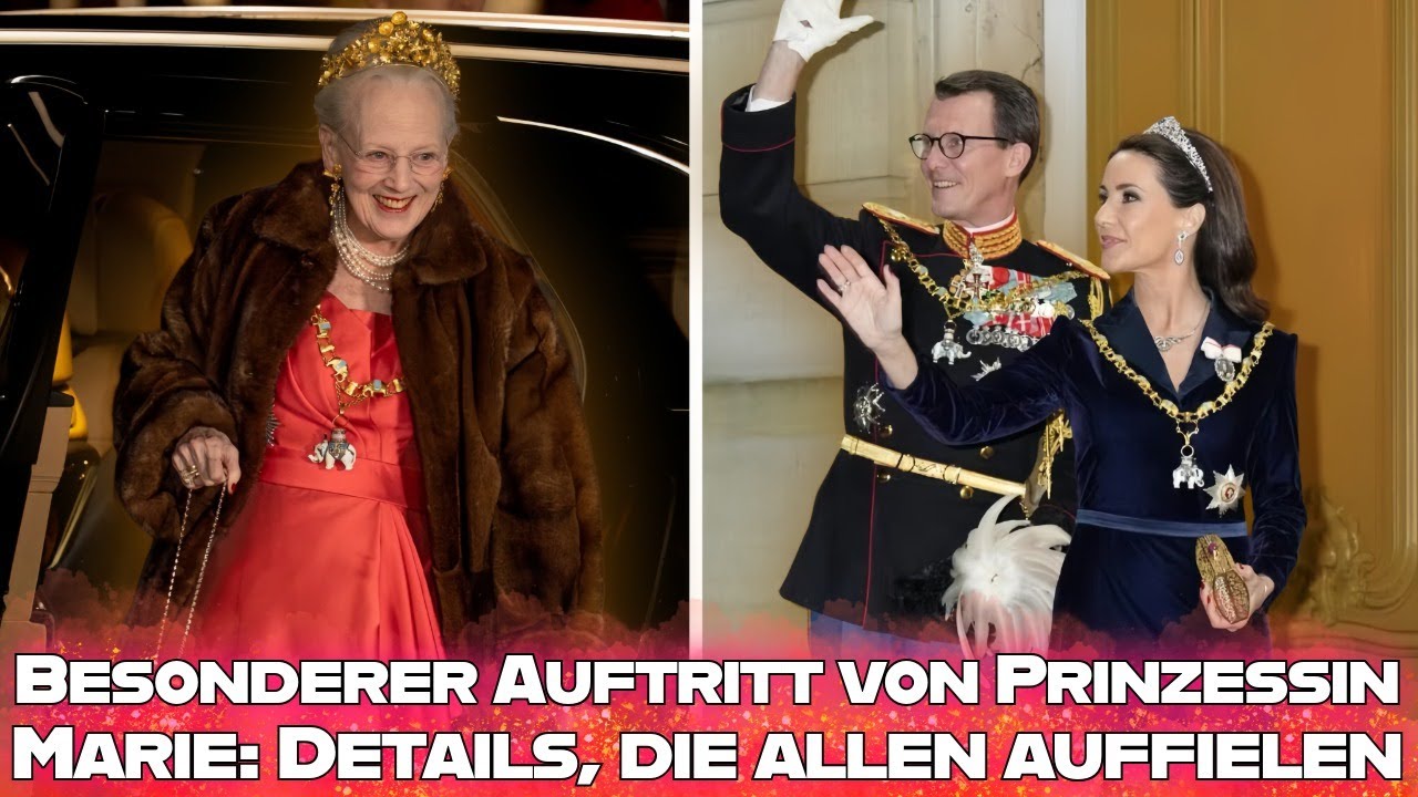 Besonderer Auftritt von Prinzessin Marie: Details die beim Galabend der ...
