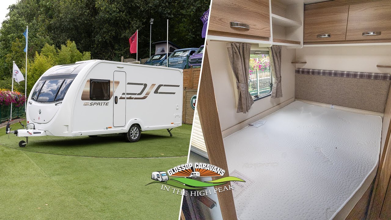 Sprite Alpine 4 2021 Caravan Model - 360 Exterior Demonstration Video ...
