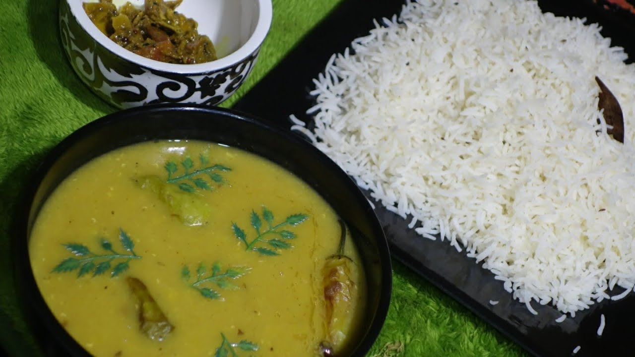 Daal chawal recipe/Daal rice recipe (lentils with rice)dhaba style Daal ...