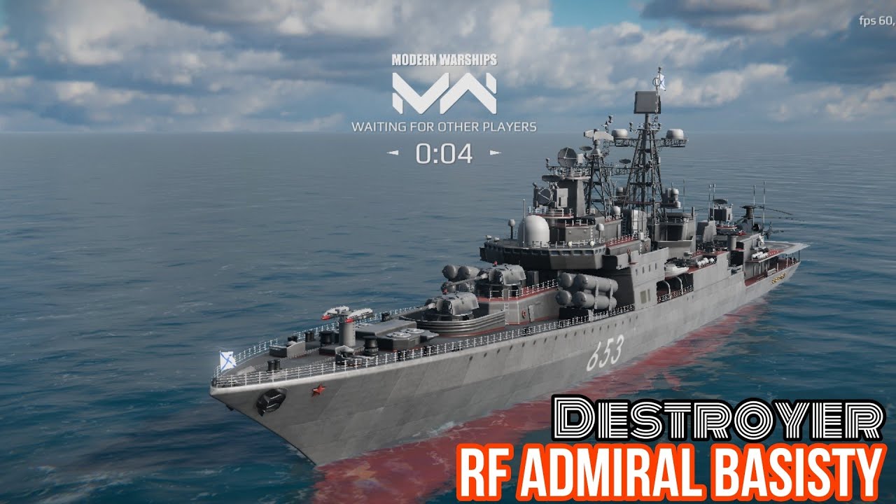 new ship RF Admiral Basisty( project 1155.1 ) (T3) #modernwarships # ...