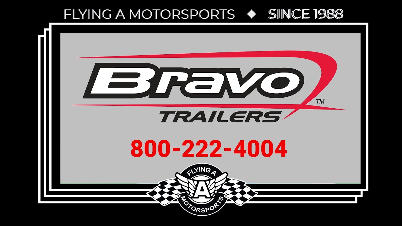 2024 28' Bravo Aluminum Icon Stacker Trailer w/Escape Door - YouTube
