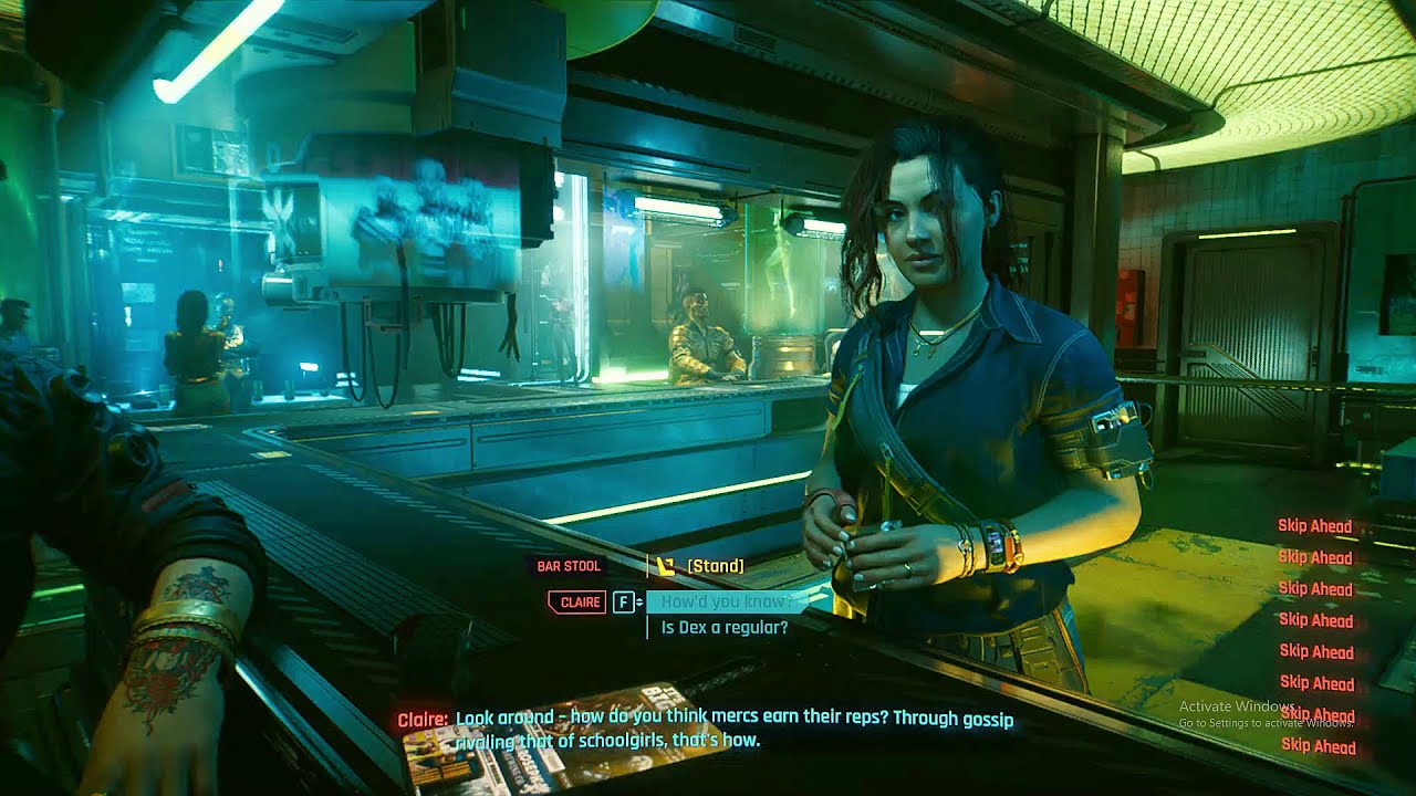 AfterLife Bar - Cyberpunk2077 - YouTube