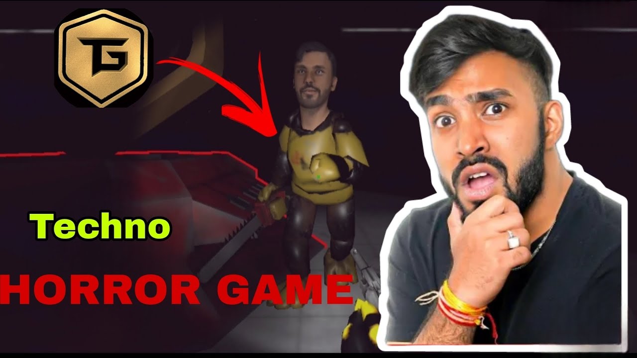 Dev Plays Techno Horror Game 😂😂 @TechnoGamerzOfficial [Techno Horror Game] - YouTube