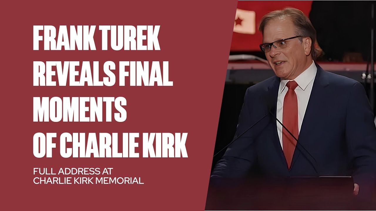 Frank Turek Reveals Final Moments of Charlie Kirk | Full Address at ...