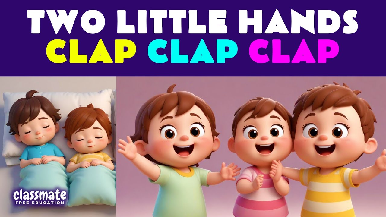 Two little hands Clap clap clap | Happy Hands and Tappy Toes ...