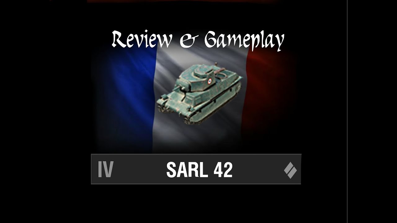 World of Tanks SARL 42 Review XBOX - YouTube