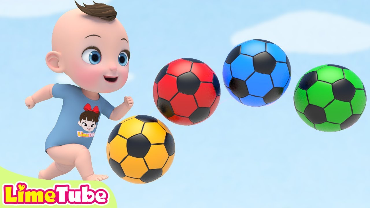 Color balls Finger Family @LimeAndToys | Nursery Rhymes Song for kids ...