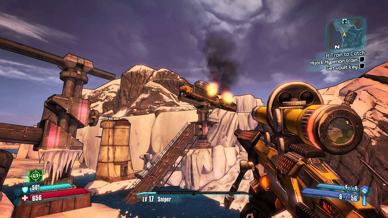 Borderlands 2: Caught a train - YouTube