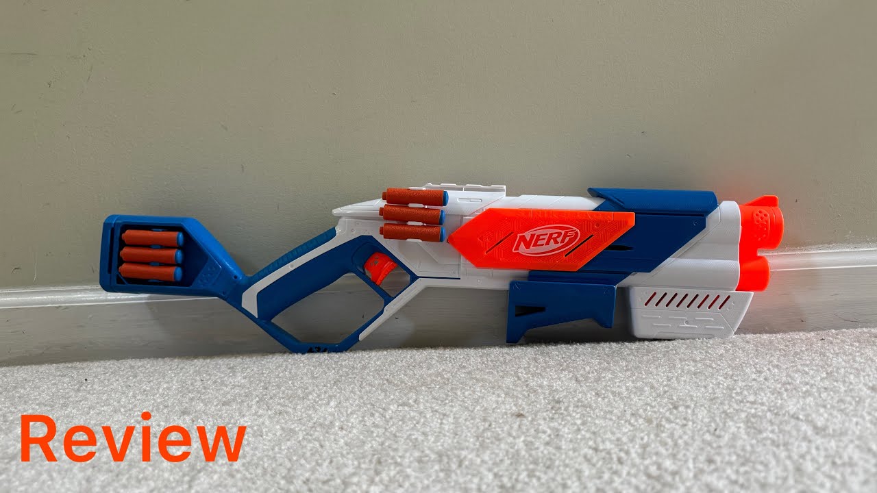 [REVIEW] Nerf N Series Strikeback (cool!) - YouTube