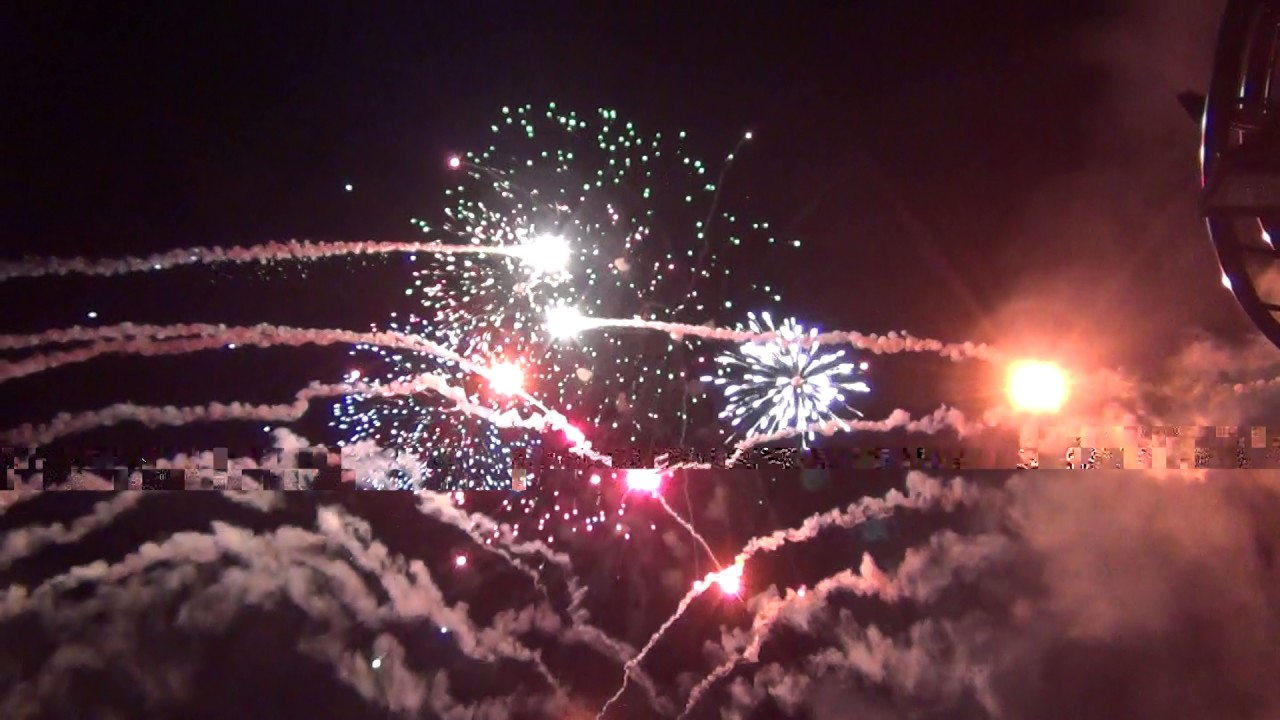 Disney fireworks at sea - YouTube