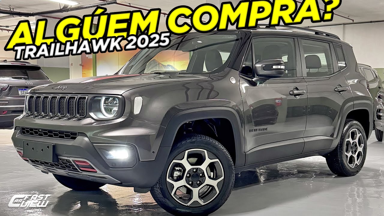 NOVO JEEP RENEGADE TRAILHAWK 2025 TRAÇÃO 4X4 +BARATO QUE T-CROSS MAS ...