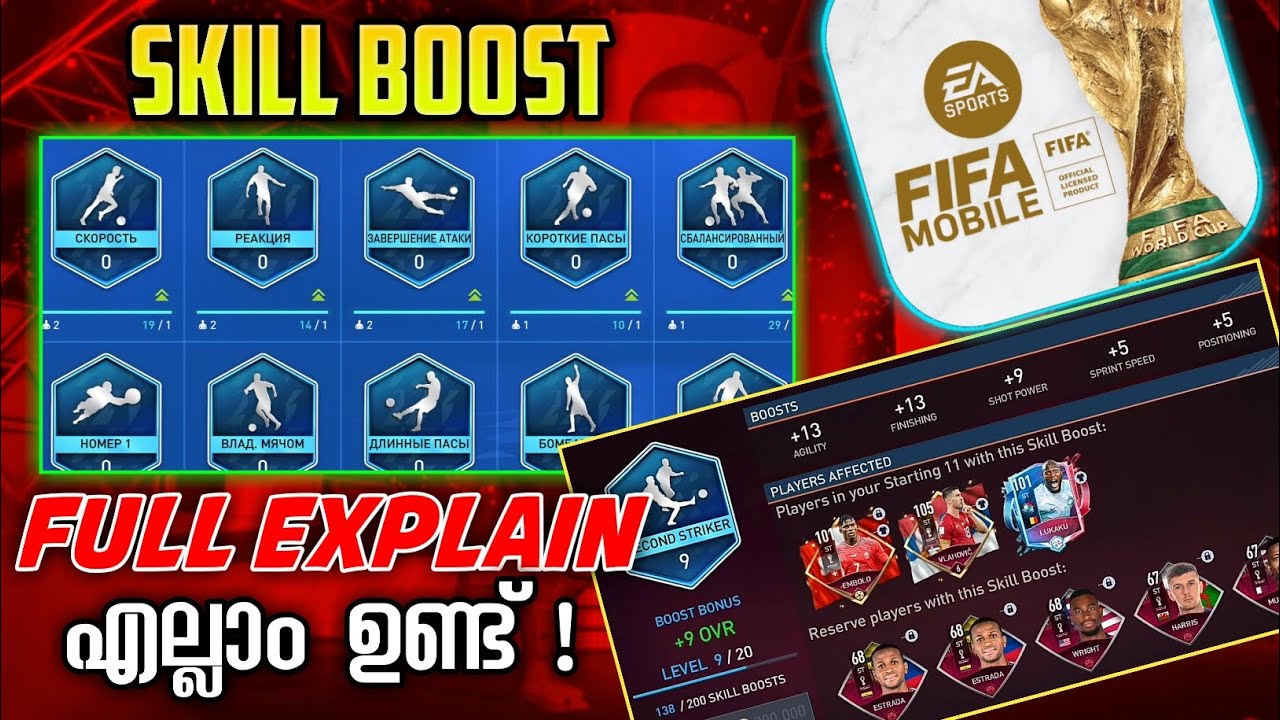 FIFA Mobile Skill Boost | FIFA Mobile Skill Boost Guide |FIFA Mobile ...
